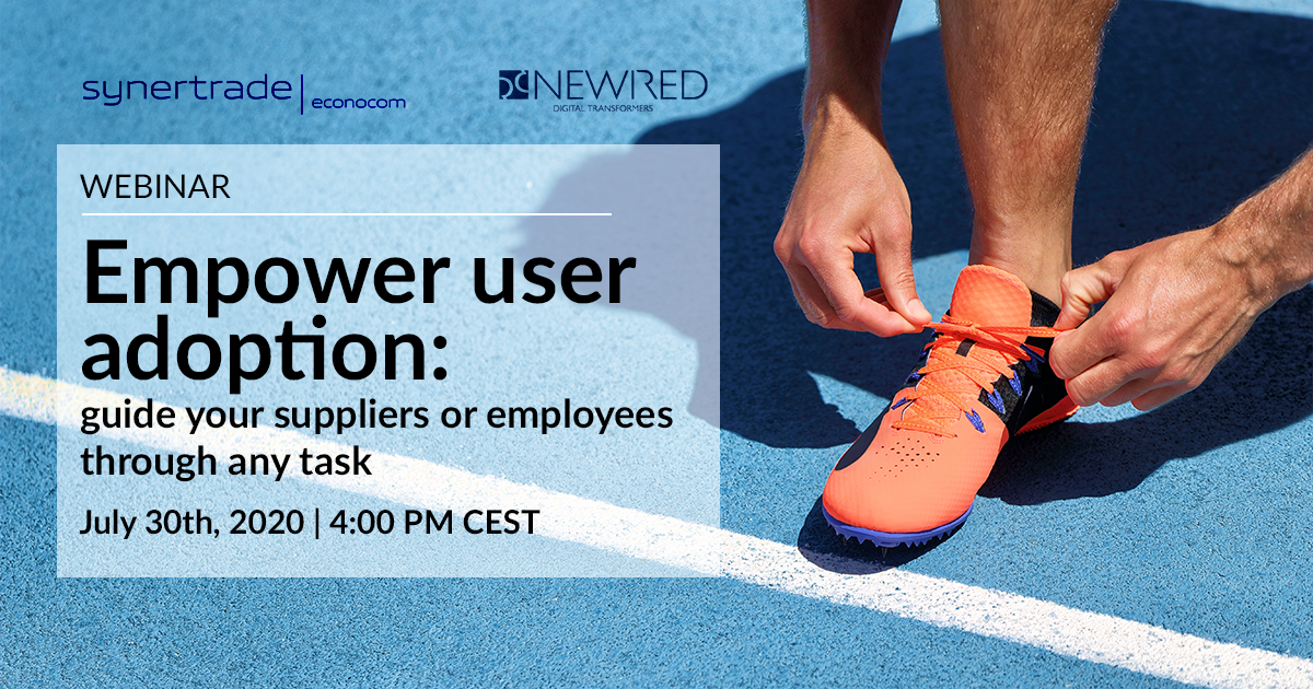 Empower user adoption: guide your suppliers or employees through any ...